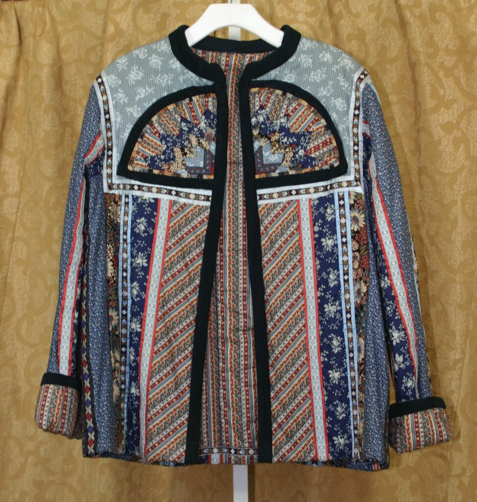Scrappy Patchwork Cottagecore Statement Jacket | RE.STATEMENT | The ...